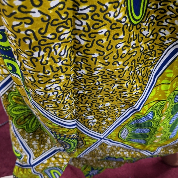 Dresses | Nwot African Print Maxi Dress Size 18 | Poshmark